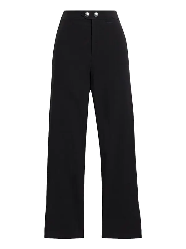 Isabel Marant Nila Cropped Slim-leg Pants - Black