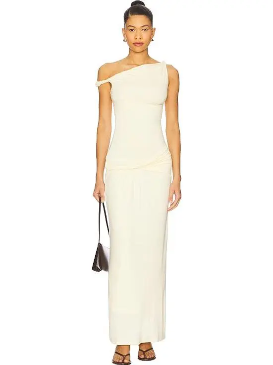 Superdown Devin Maxi Dress - Cream
