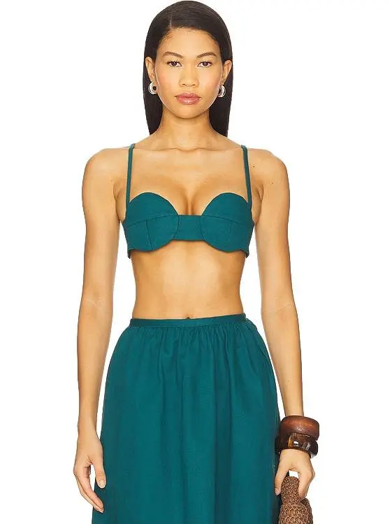 SAUDADE Bliss Top - Emerald
