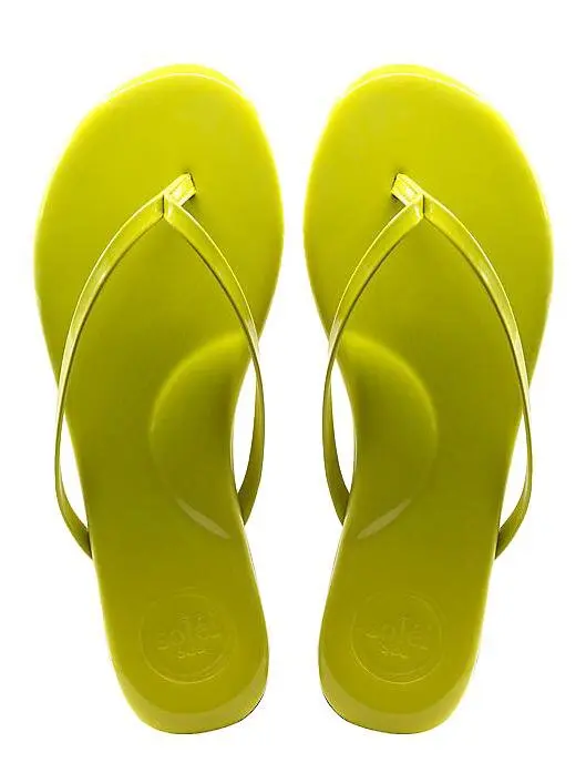 SOLEI SEA Indie Thong Sandals - Grapefruit Yellow