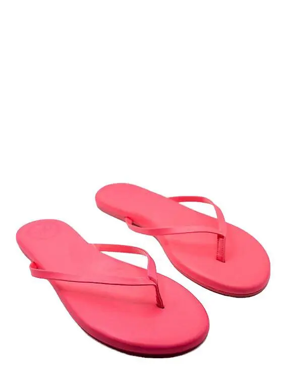 SOLEI SEA Indie Thong Sandals - Neon Pink