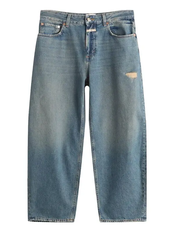 Closed Jazzie Barrel-leg Jeans - Mid Blue