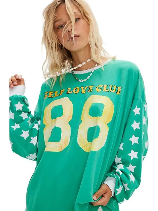 SABBI You Cute Long Sleeve Tee - Green