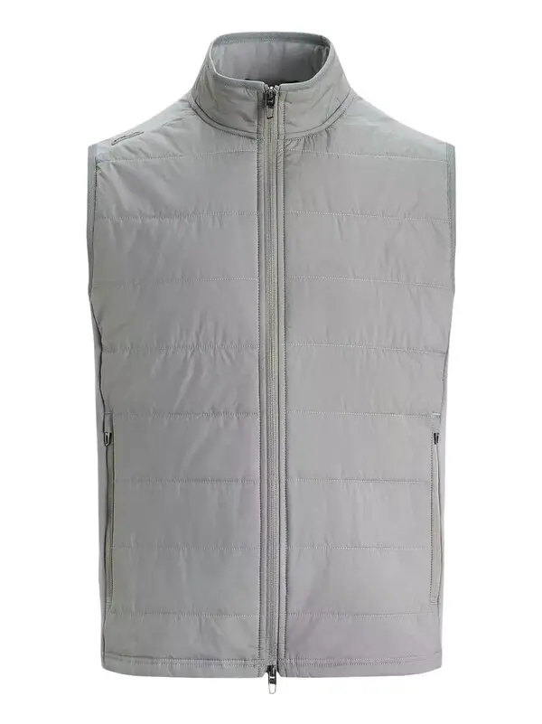 Rlx Ralph Lauren Quilted Hooded Gillet - Grey
