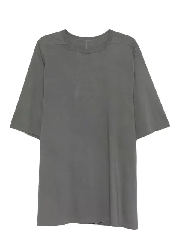 Rick Owens Round-neck Short-sleeves T-shirt - Grey