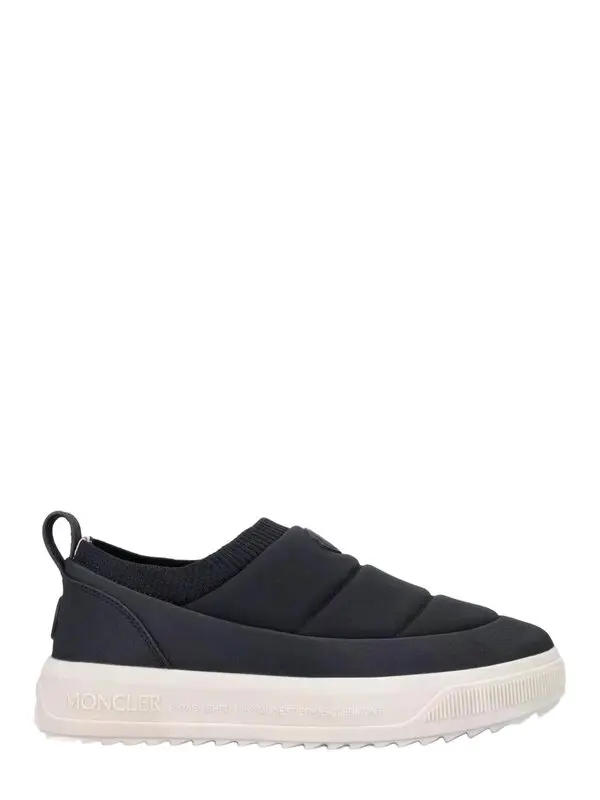 Moncler Altive Quilted Slip-on Sneakers - Black