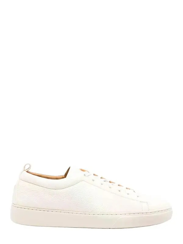 HENDERSON BARACCO Leather Lace-up Sneakers - Neutrals
