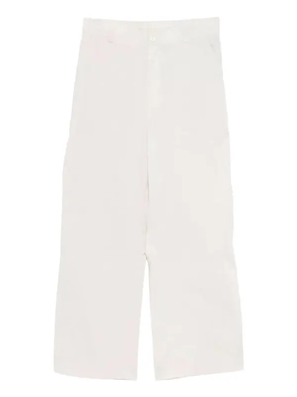 SONGZIO Shirring Trousers - Neutrals