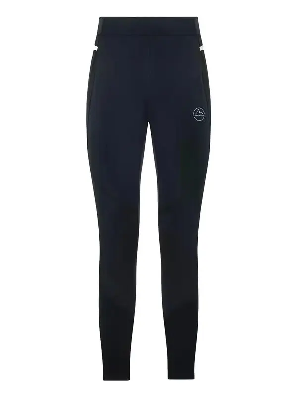 LA SPORTIVA Panelled Zip-pocket Legging - Black