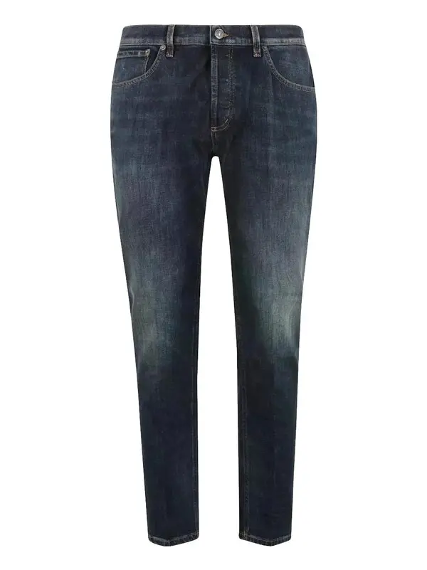 DONDUP Faded Wash Jeans - Blue