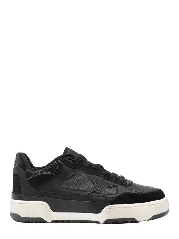 Golden Goose Star-patch Trainers - Black