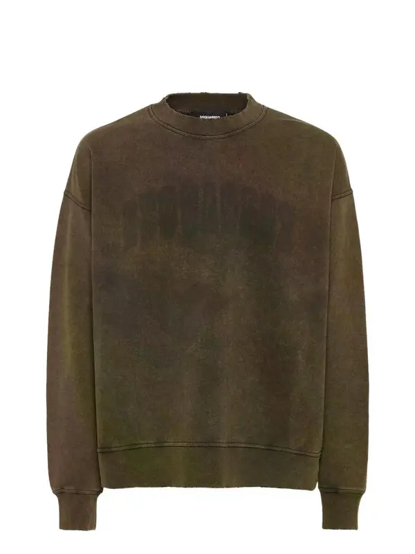 Dsquared2 Logo-print Sweatshirt - Brown