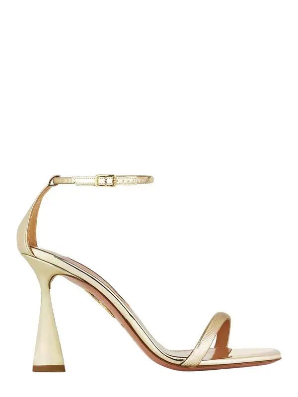 AQUAZZURA 95mm Hot Sandals - Gold