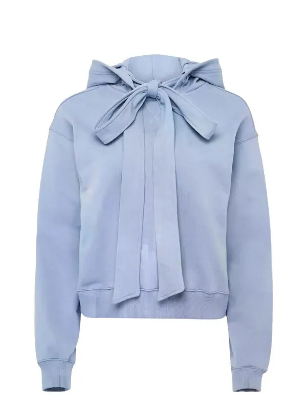 JW Anderson Organic Cotton Hoodie - Blue