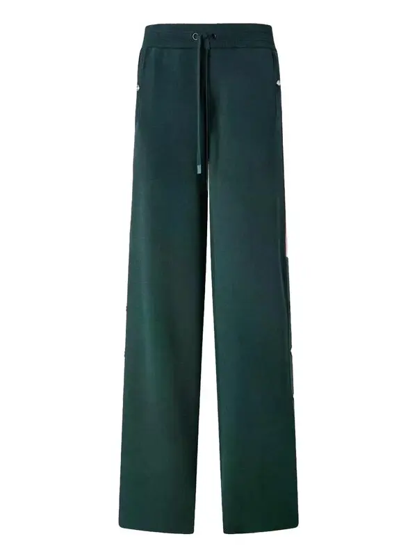 Pinko Side-stripe Trousers - Green