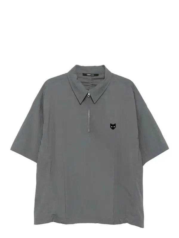 SONGZIO Collared Polo Shirt - Grey