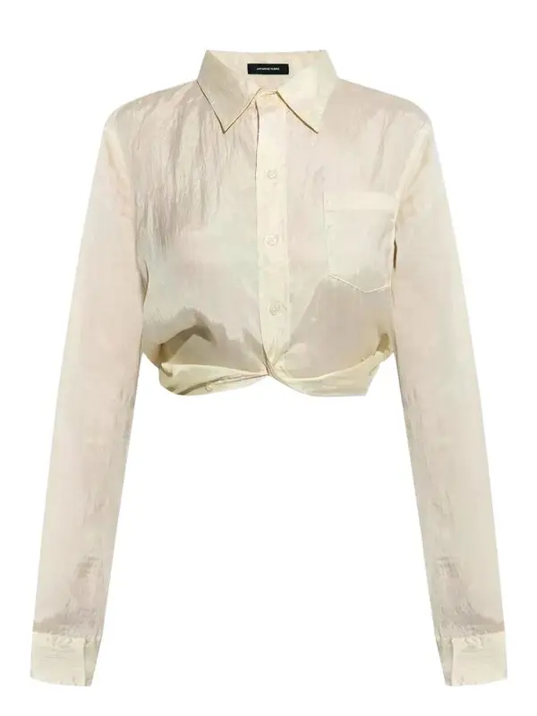 R13 Long-sleeve Shirt - Neutrals
