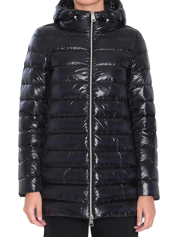 Herno A-shape Light Puffer - Black