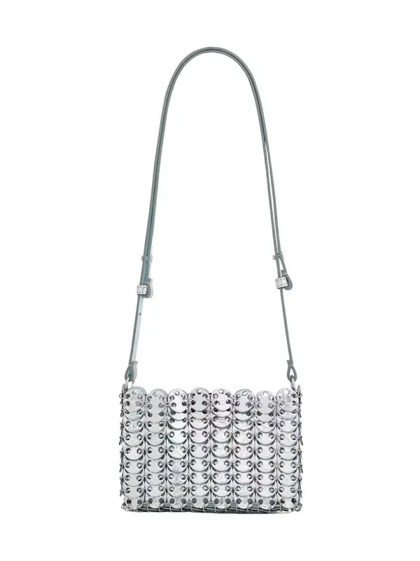Rabanne Chainmail-effect Shoulder Bag - Blue