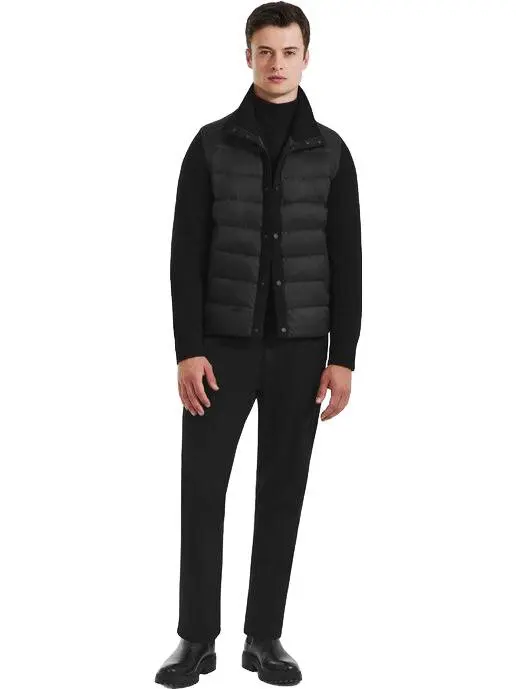 Rudsak Hybrid Knit Down Jacket - Black