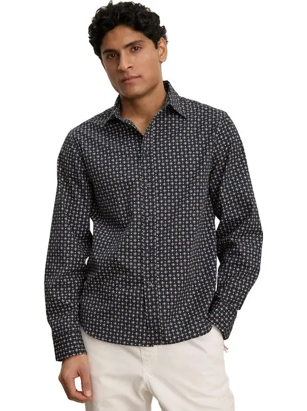 Velvet By Graham & Spencer Lawrence Button-up Shirt - Navy