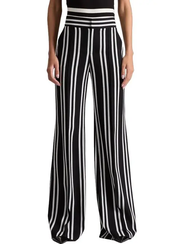 Alice + Olivia Dylan Pant - Stripe