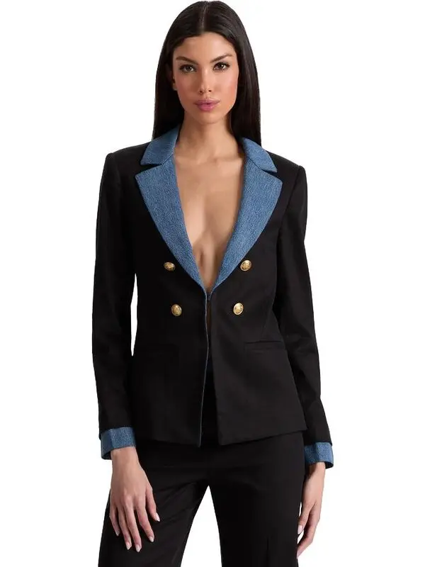 Alice + Olivia Mya Blazer - Blue
