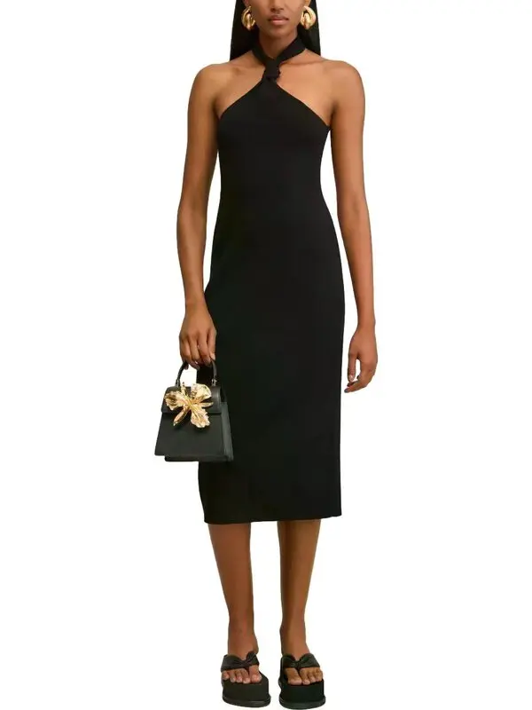 Cult Gaia Erika Midi Dress - Black