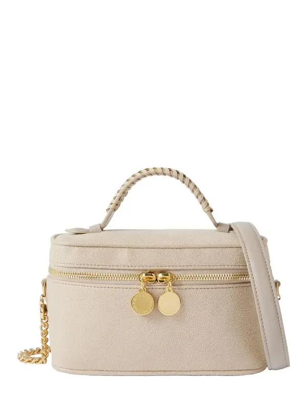 Stella McCartney Falabella Chain-embellished Shoulder Bag - Neutrals