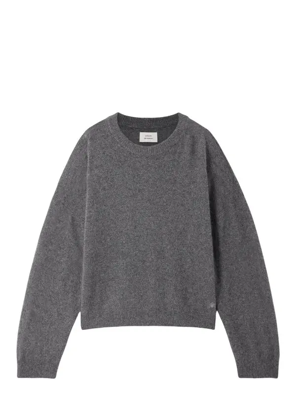 Loulou De Saison Anaa Oversized Cashmere Sweater - Gray