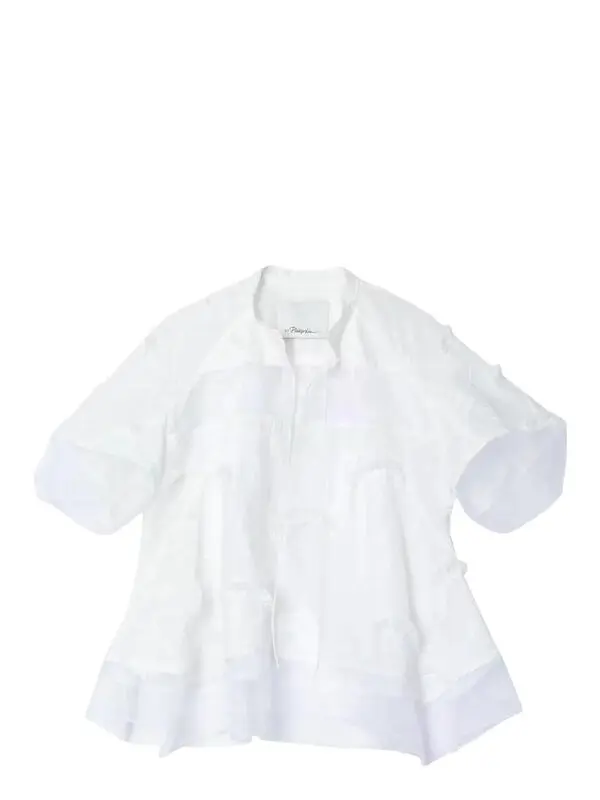 3.1 Phillip Lim Floral-embroidered Layered Blouse - White