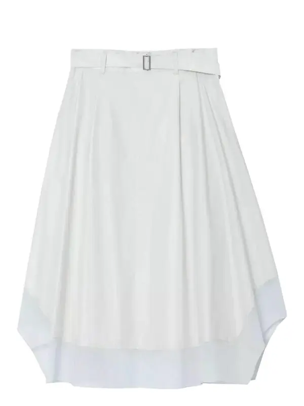 3.1 Phillip Lim Belted Layered Skirt - Neutrals