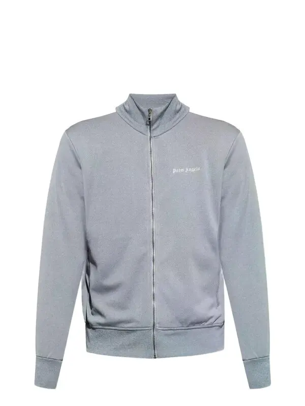 Palm Angels Stripe-detail Track Jacket - Grey