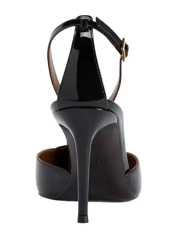 GIUSEPPE ZANOTTI Leather Heeled Pumps - Black