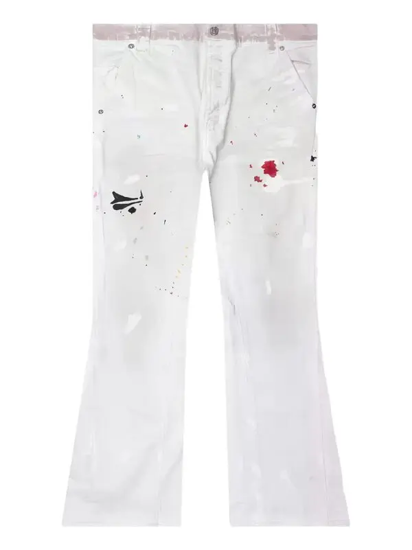 GALLERY DEPT. Paint-splatter Jeans - Grey