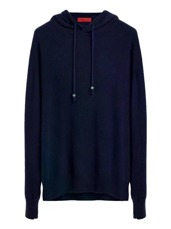 DOMAINE DES ARTISTES Cashmere Hoodie - Blue