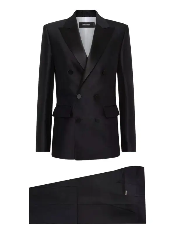 Dsquared2 Double-breasted Suit - Black