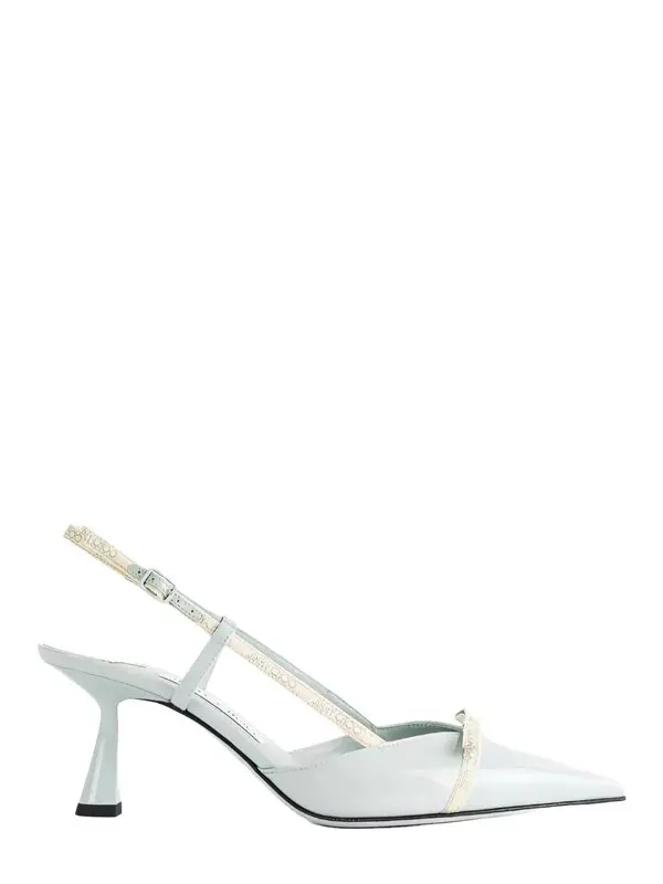 JIMMY CHOO 65mm Camila Patent-leather Slingback Pumps - Blue