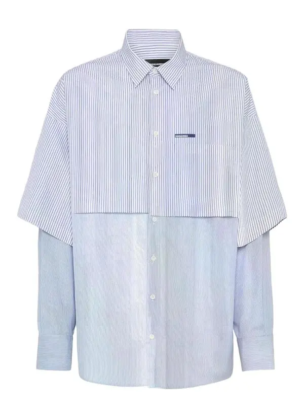 Dsquared2 Striped Shirt - White