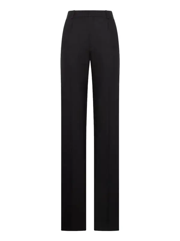Saint Laurent Wool Trousers - Black