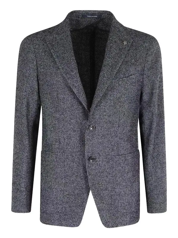 Tagliatore Buttoned Single-breasted Blazer - Blue