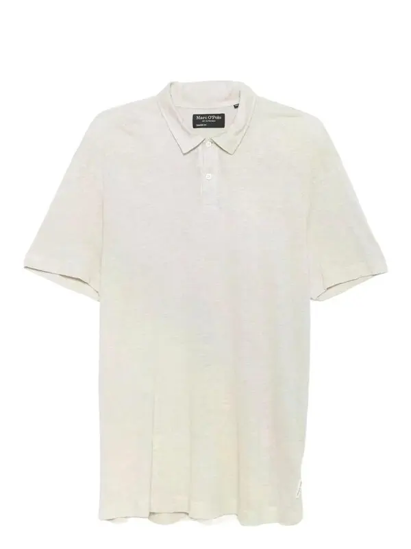 Marc O'polo Linen Polo Shirt - Neutrals
