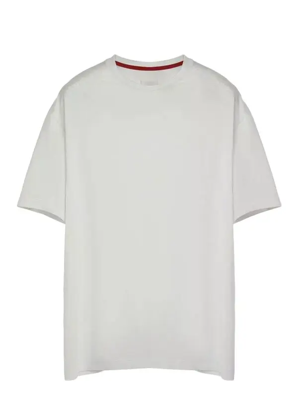 DOMAINE DES ARTISTES Short-sleeve Crew-neck T-shirt - White