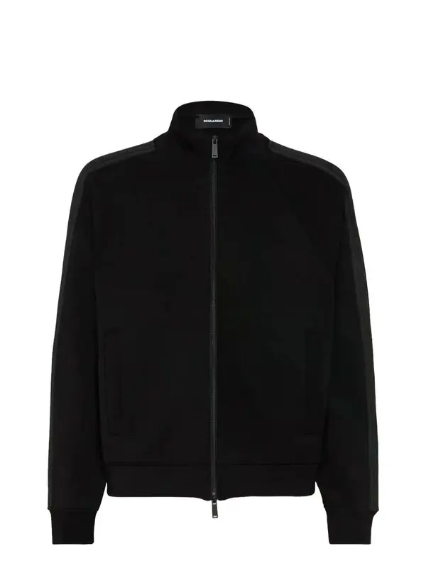 Dsquared2 Zip-up Sweatshirt - Black