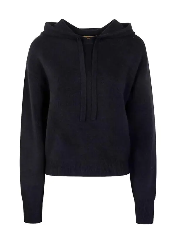 Guest In Residence Hooded Cashmere Sweater - Black