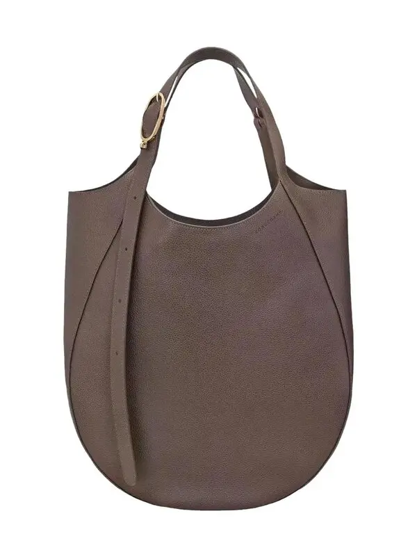 Longchamp Le Foulonné Xl Leather Tote Bag - Brown