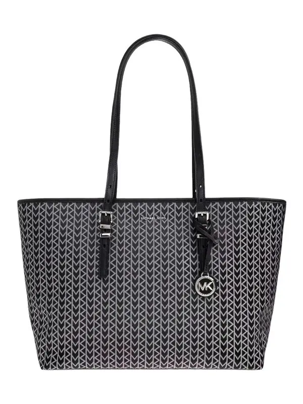 Michael Kors Geometric-patterned Tote Bag - Black