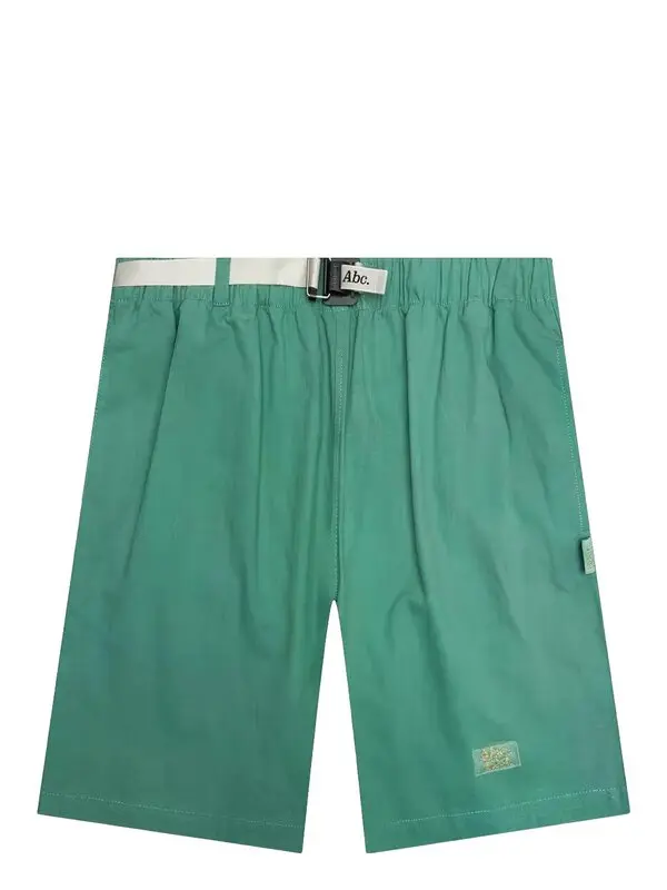 ADVISORY BOARD CRYSTALS Buckle-fastening Patch-pocket Shorts - Green
