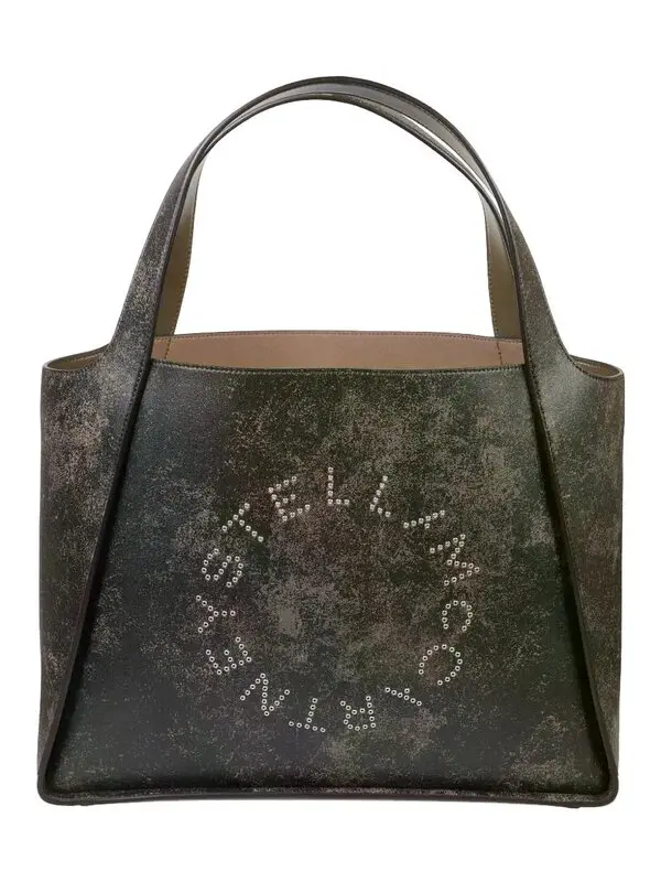 Stella McCartney Distressed Leather Tote Bag - Grey