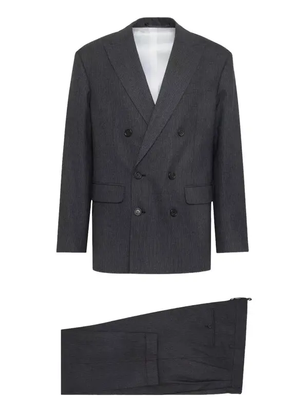 Dsquared2 Pinstriped Suit - Grey